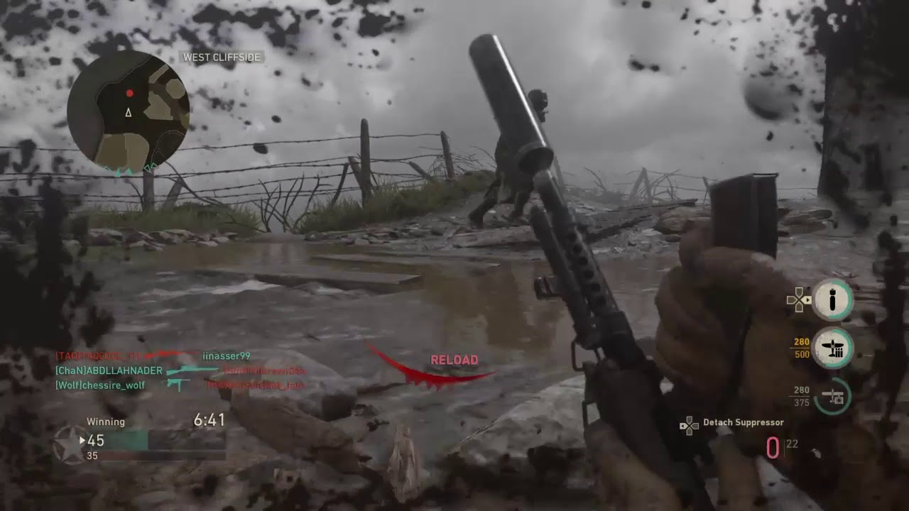 Cod WW2 Beta Best Smg WAFFE 28 Gameplay - YouTube