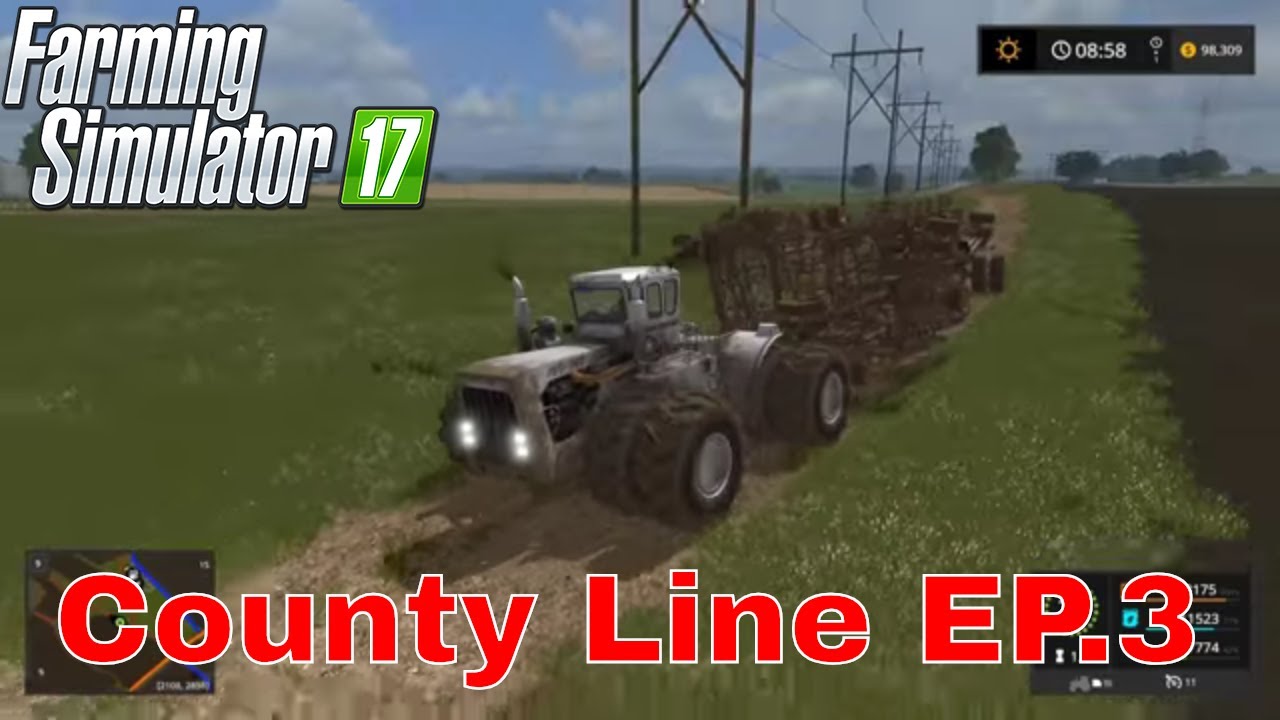County Line Farm USA - Episode 3 - Farming Simulator 17 - YouTube