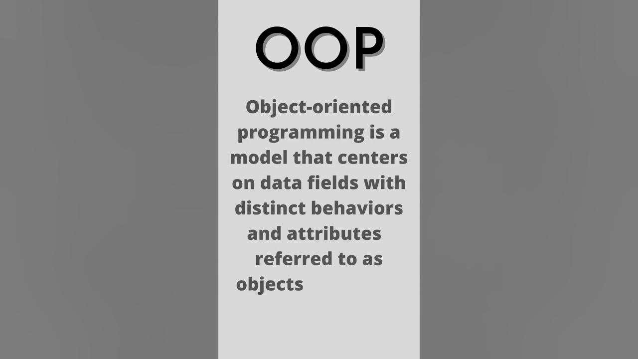 Oop Oop Technical Interview Questions Oop Interview Questions Youtube
