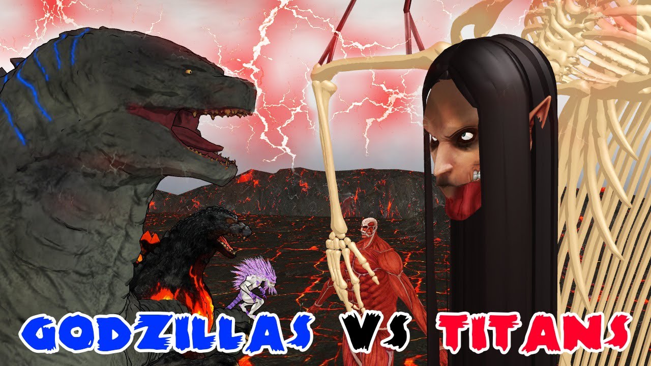 Attack on Titan vs Godzilla | Size Comparison - YouTube