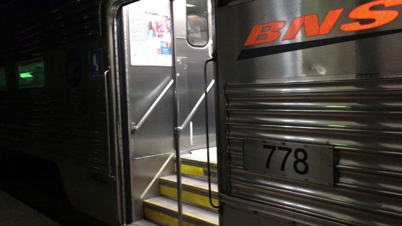 Inbound Metra 108 Express Passing Inbound Metra 113 at Riverside IL ...