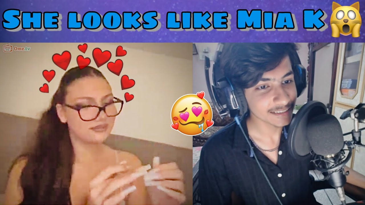 I Found Mia Khalifa On Omegle😂 Beatboxing Reactions Youtube