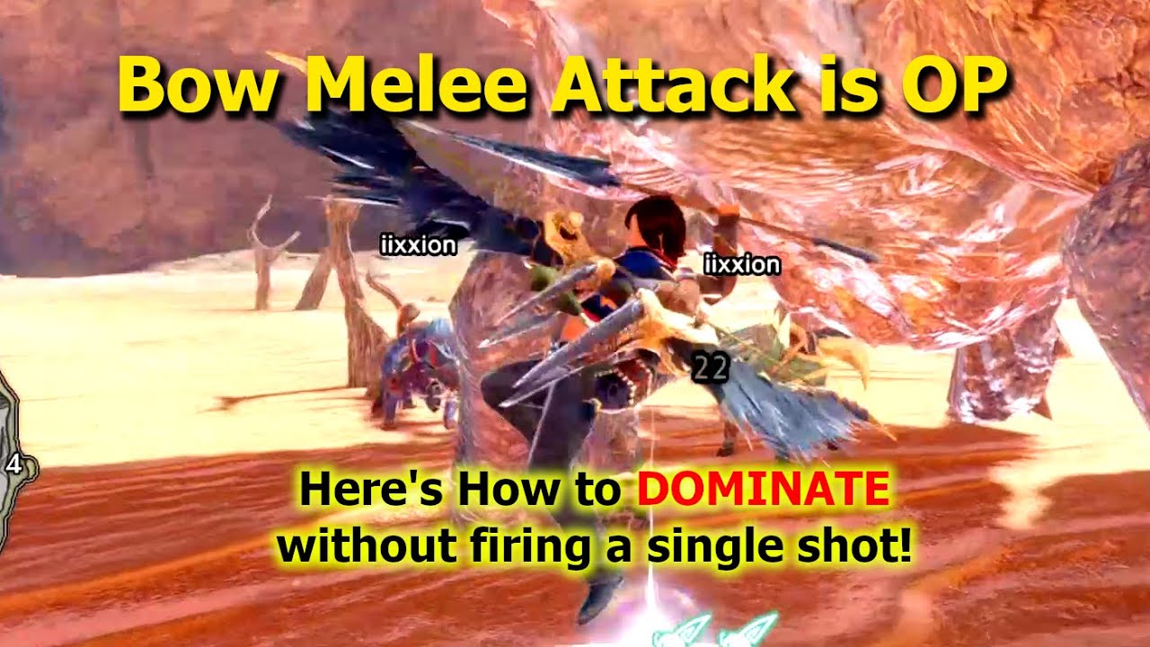 ULTIMATE Bow Melee Build | Ultimate Guide to Melee Bow in Monster ...