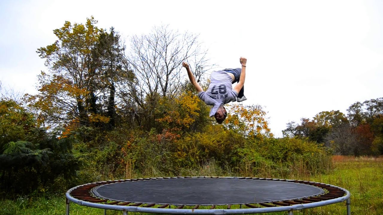 Trampoline Fall - YouTube