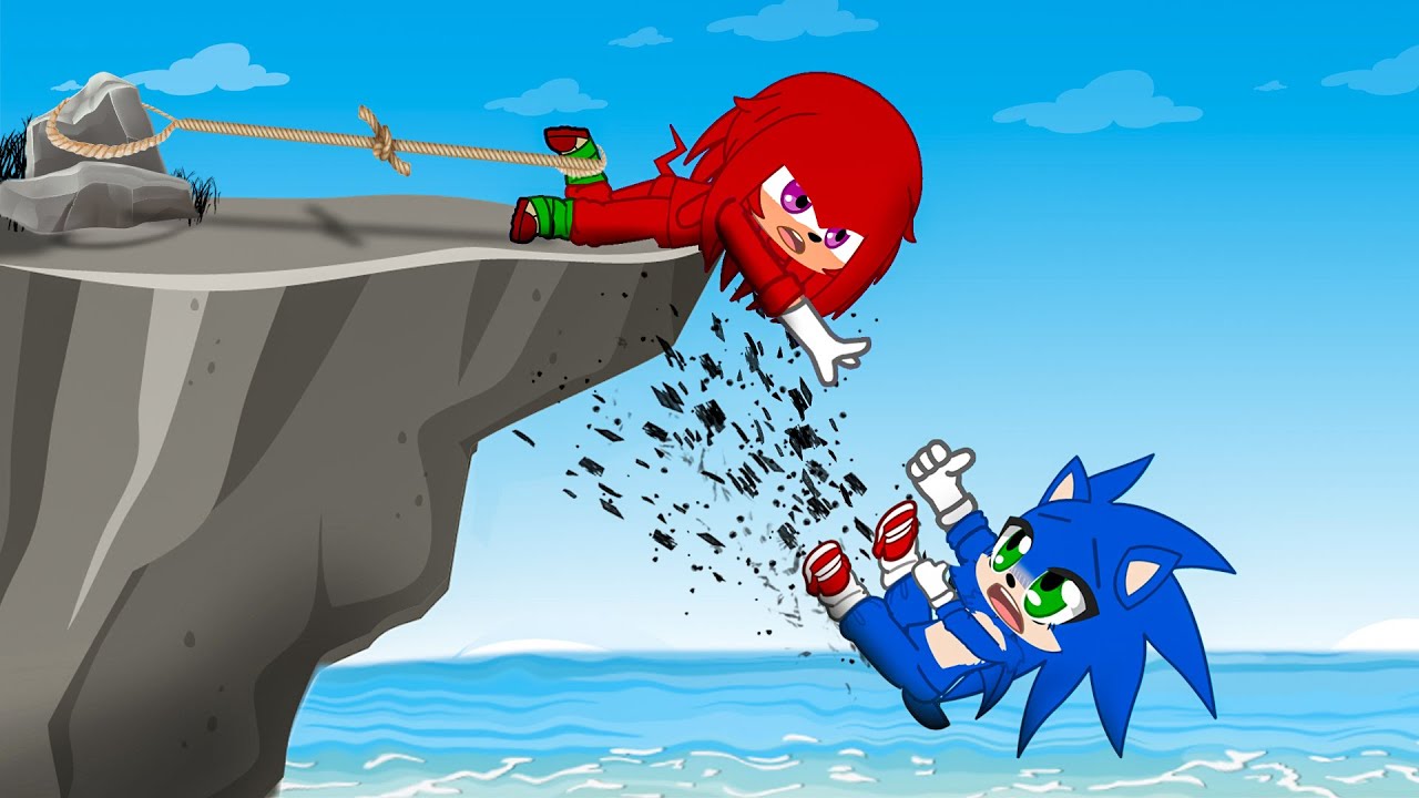 Sonic Flirts with Knuckles's Sister? - Sonic vs Knuckles Animation ...