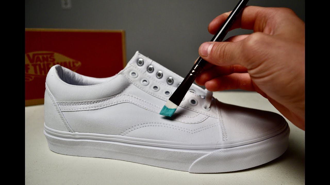 Custom CARTOON Vans!🎨 - YouTube