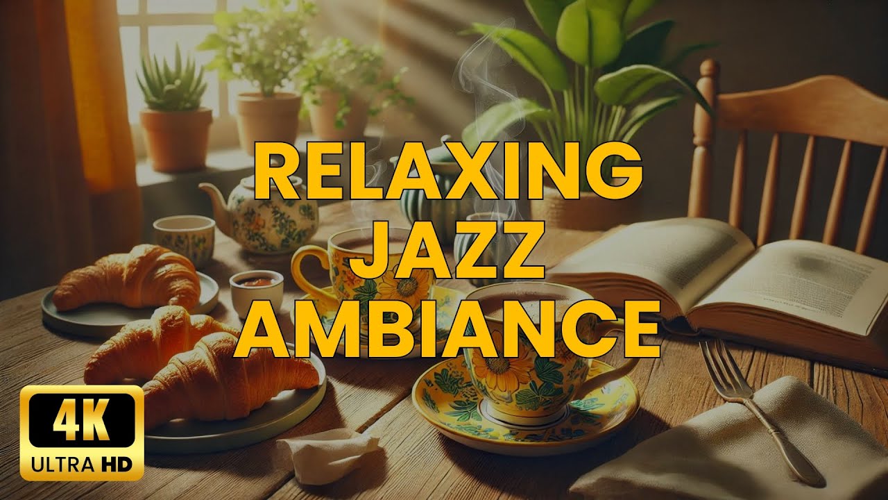 Relaxing Jazz Ambiance - Calm Cafe Music - #cafemusic #jazzmusic # ...