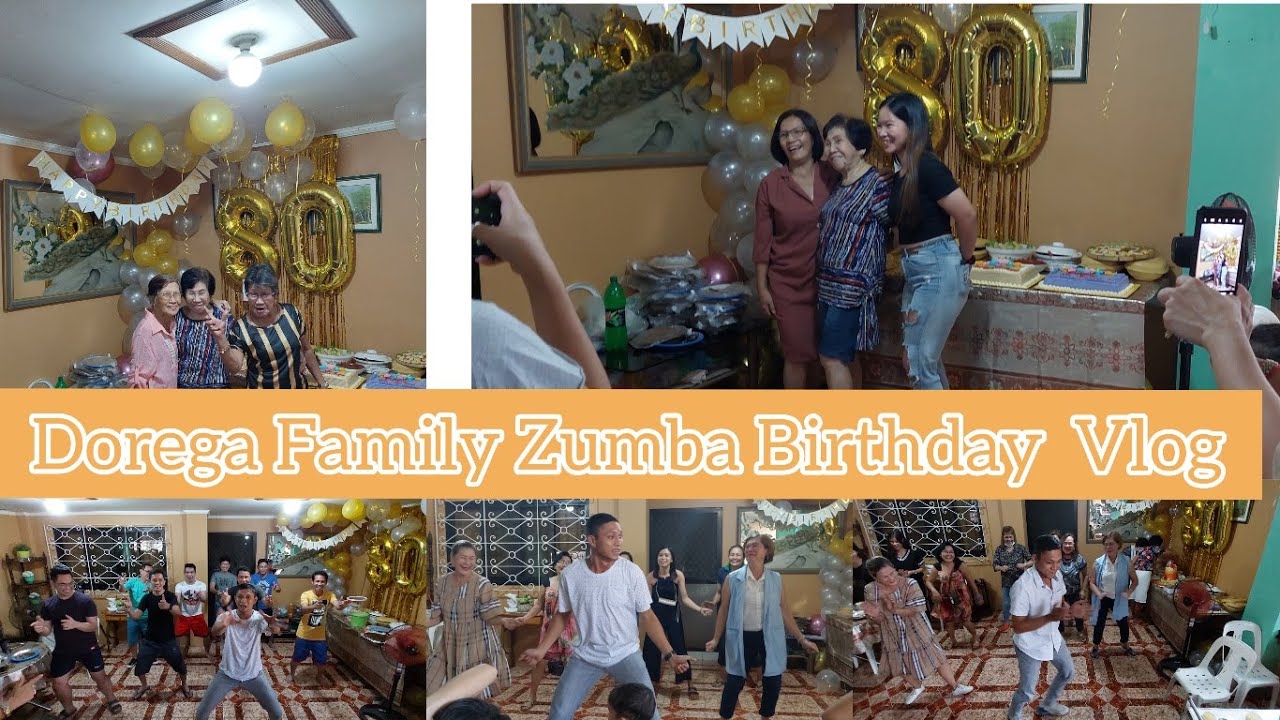 Birthday Zumba Vlog | Dorega Family | Galawang Kim Tallada - YouTube