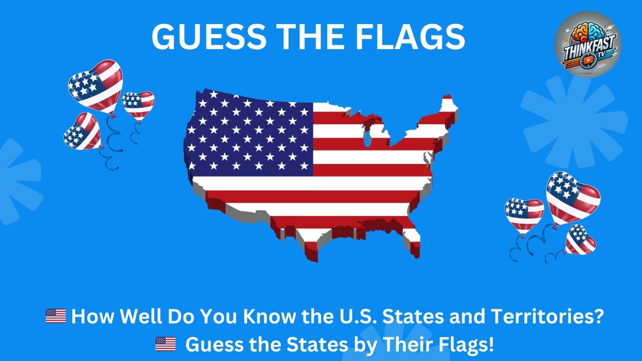 Discover the Flags of All U.S. States and Territories 🇺🇸 | Can You ...