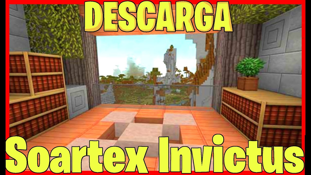 Minecraft pe 1.9.0.3 Con la Textura de Soartex Invictus la de planeta ...