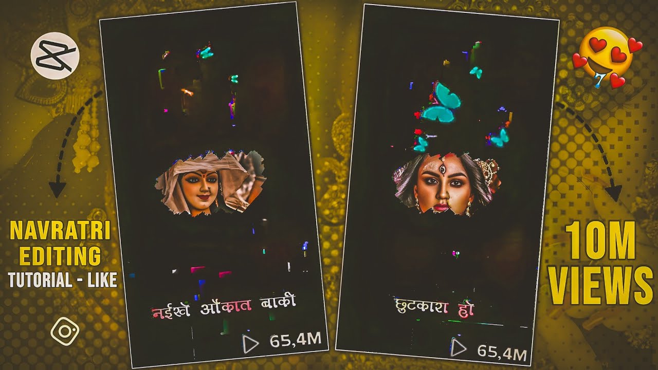 Navratri Video Editing | Durga Puja Video Editing -Instagram Trending ...