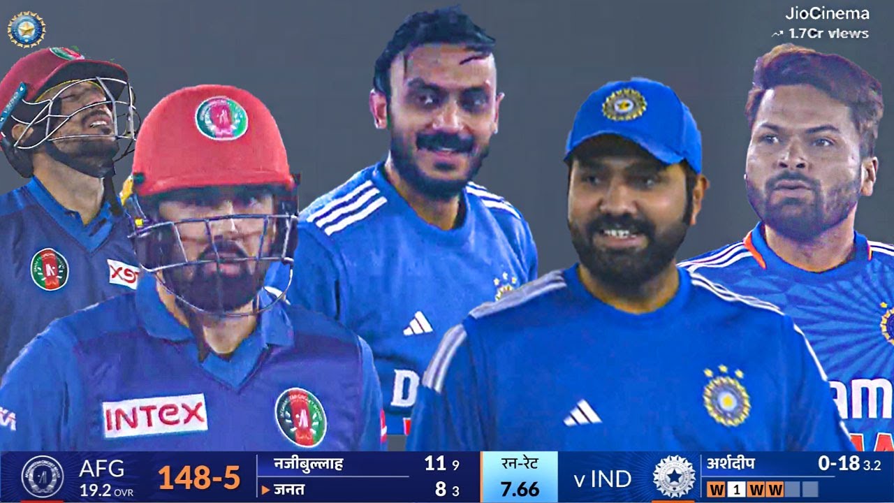 India vs Afghanistan 1st T20 Full Match Highlights, IND vs AFG 1st T20 ...