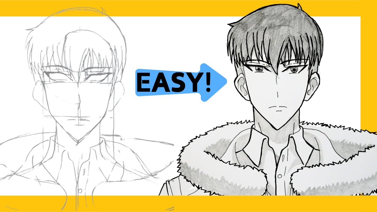 How to Draw Sung Jin Woo Face | Sung Jin Woo Drawing Step by Step ...