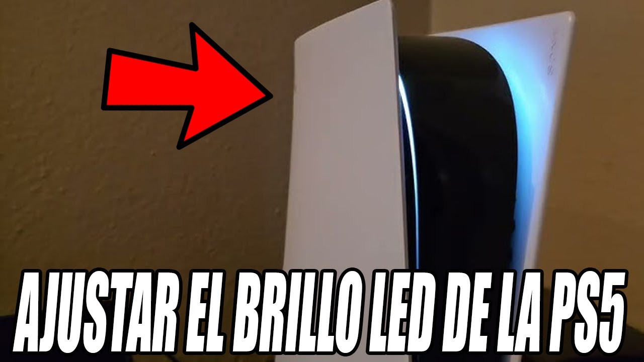 Como Ajustar el Brillo LED de la PS5 💡 (Regular Luz de Encendido) - YouTube