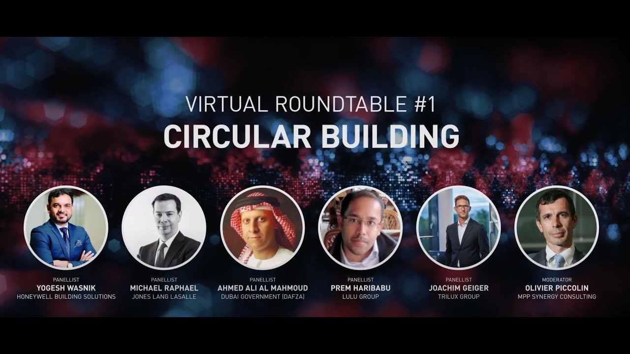 [Arabic] - Virtual Roundtable for Executive Leaders on “Circularity in the Building Industry ...