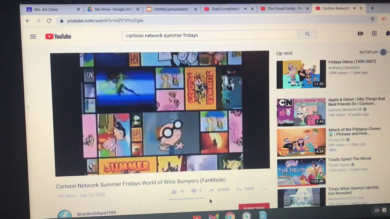 Cartoon Network Summer Fridays X Men Evolution Bumpers Segments 2 - YouTube