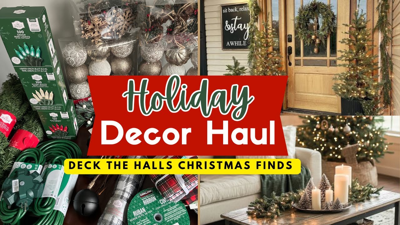 Christmas Decor Haul 2024 🎄 Affordable Holiday Decorating Finds - YouTube