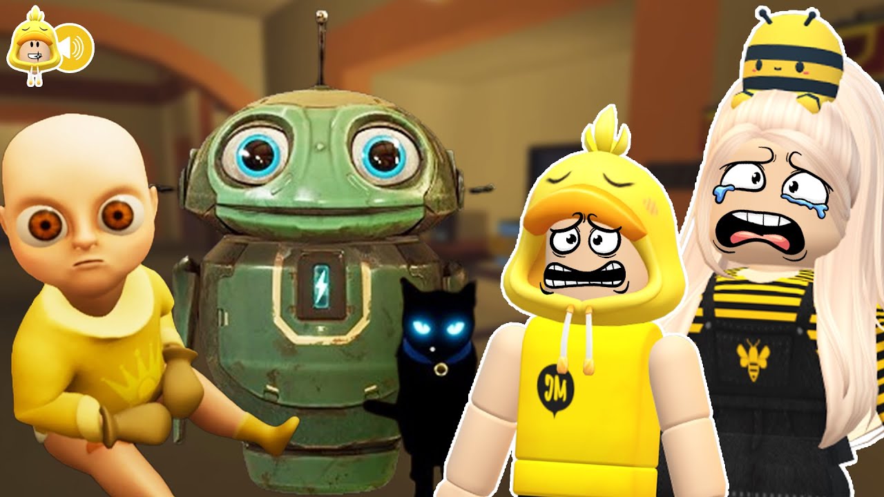 @MCGG BAYI KUNING VERSI ROBLOX | The Baby In Yellow: Black Cat - YouTube