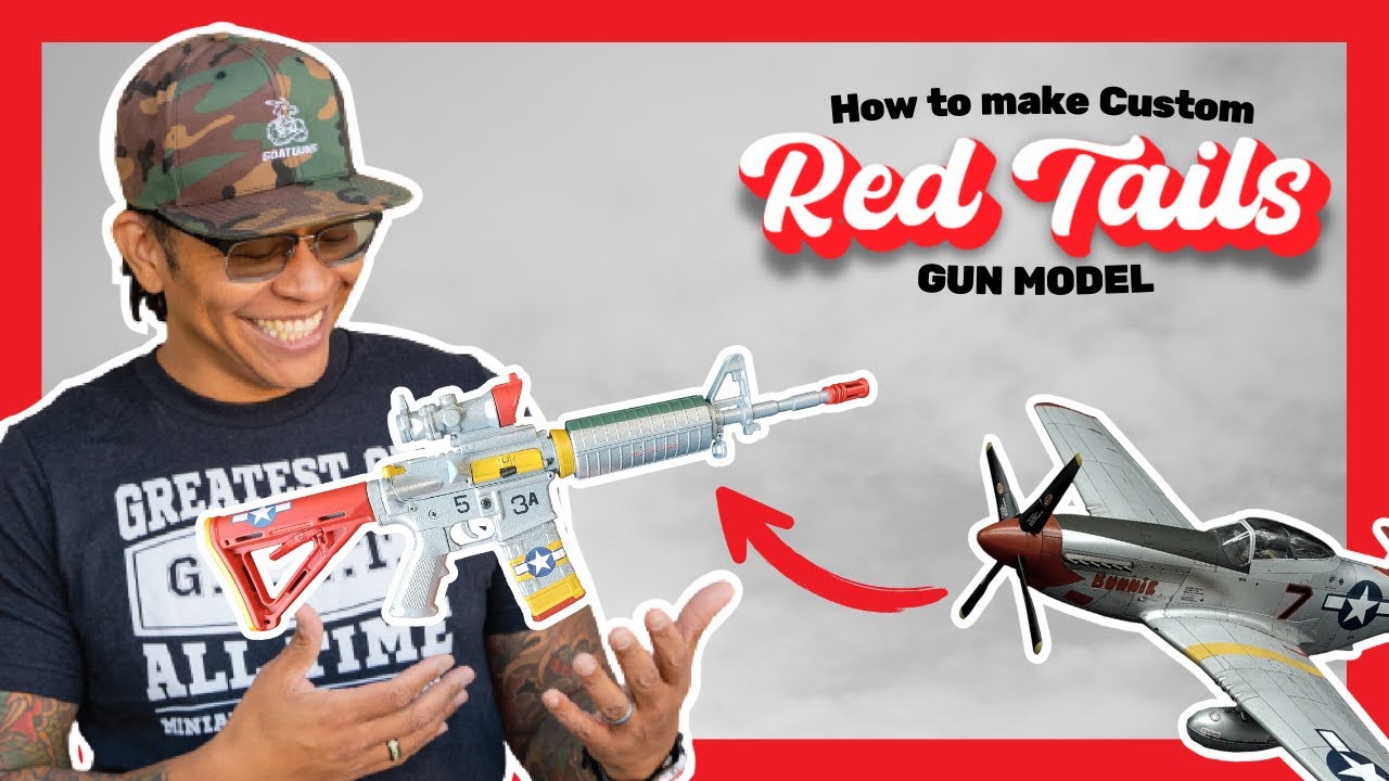 How to: Creating a Red Tails Miniature AR Model! - YouTube