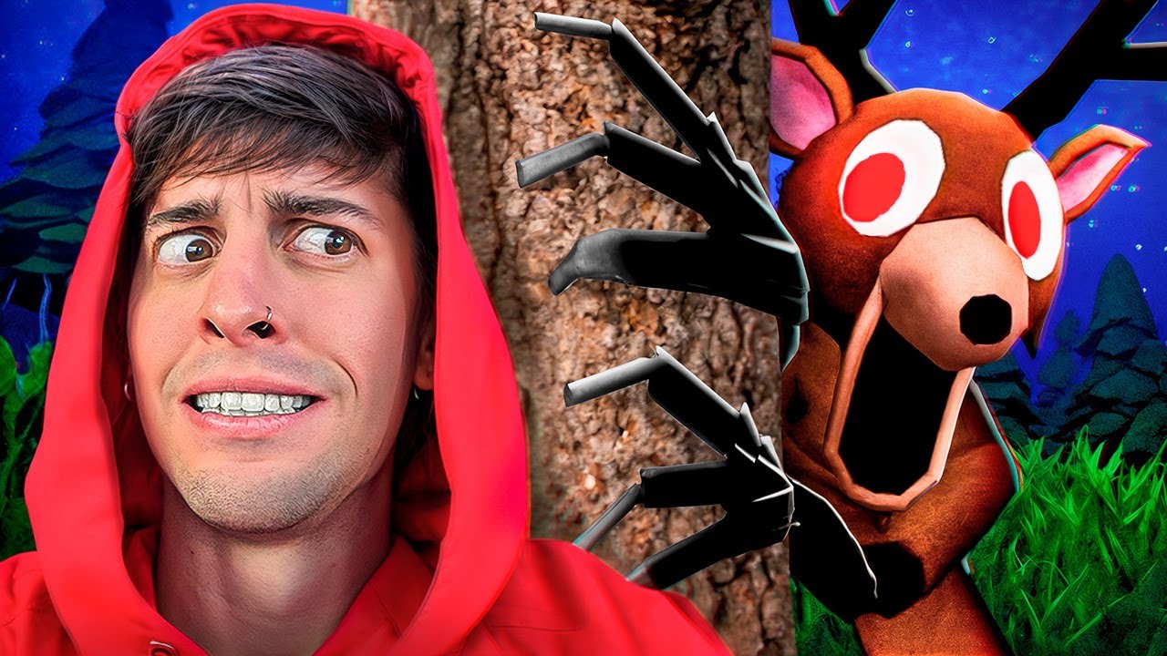 PASÉ 99 NOCHES EN EL BOSQUE en ROBLOX 😨 - YouTube