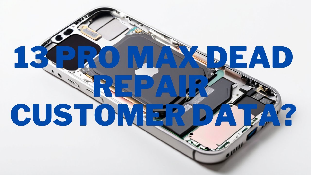 iPhone 13 PRO MAX Dead Solution/iPhone 13 PRO MAX Not Turning On - YouTube