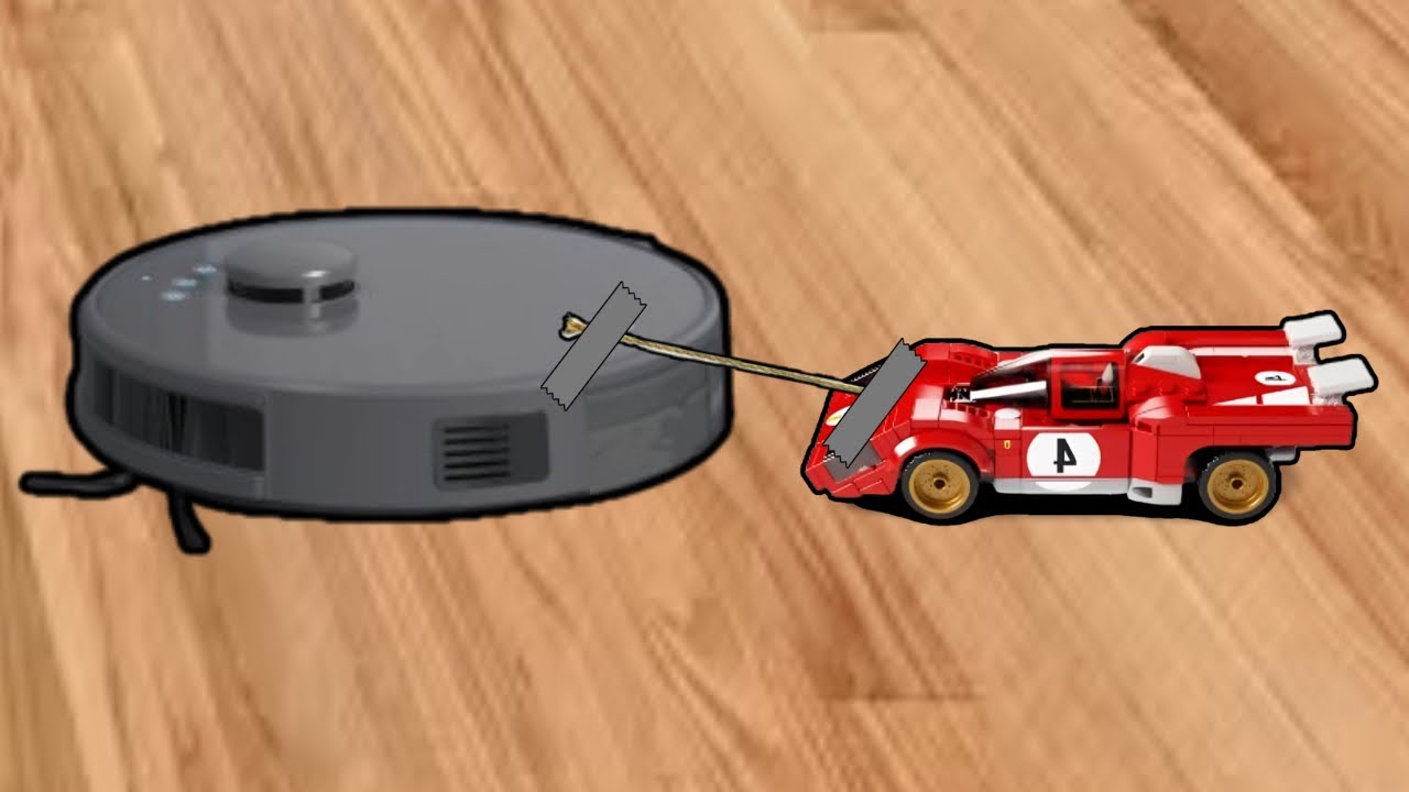 Lego + Robot Vacuum = Very Cool - YouTube