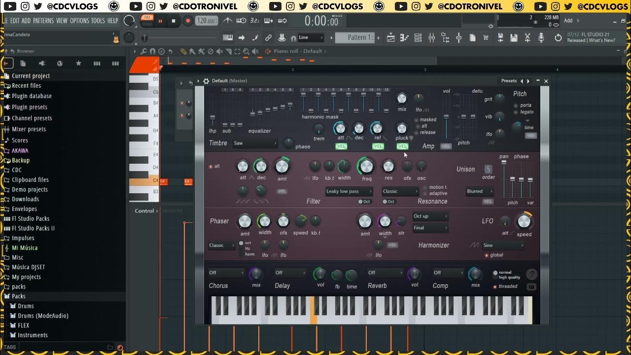 como funciona Harmless - Fl Studio Tutorial - YouTube