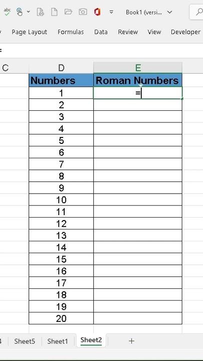 Convert Numbers to Roman in Seconds! | Excel Quick Trick - YouTube