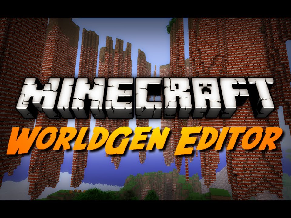Minecraft Mod Review: WORLD GENERATION EDITOR! (WorldGen Wedge Mod) - YouTube