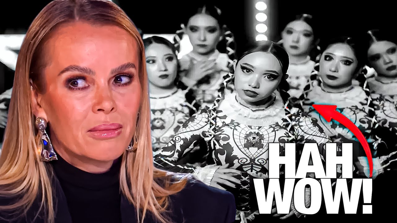 BGT Crowd SCREAMS as Creepy Nutcracker Dolls Start Dancing — Judges Are ...