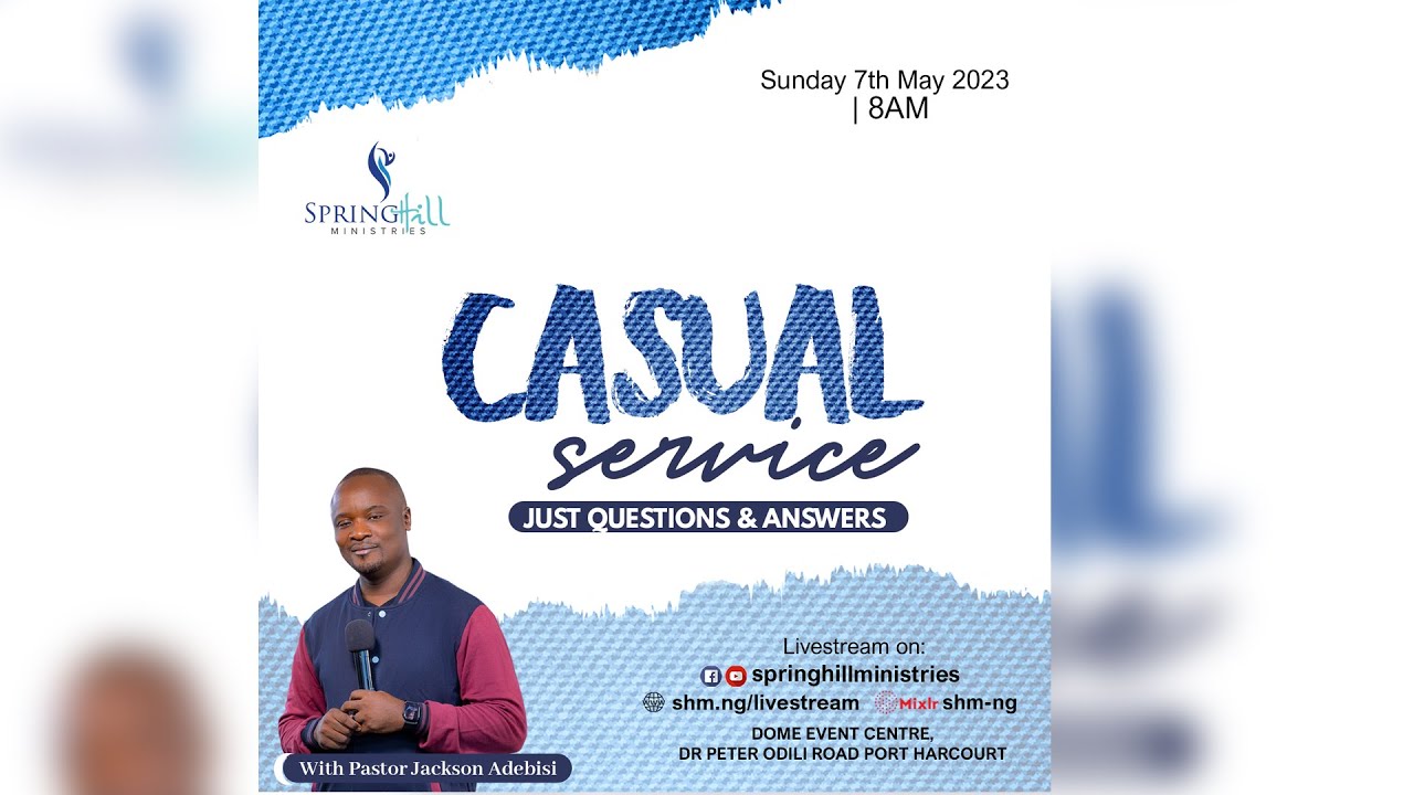 Casual Service | 7-5-2023 - YouTube