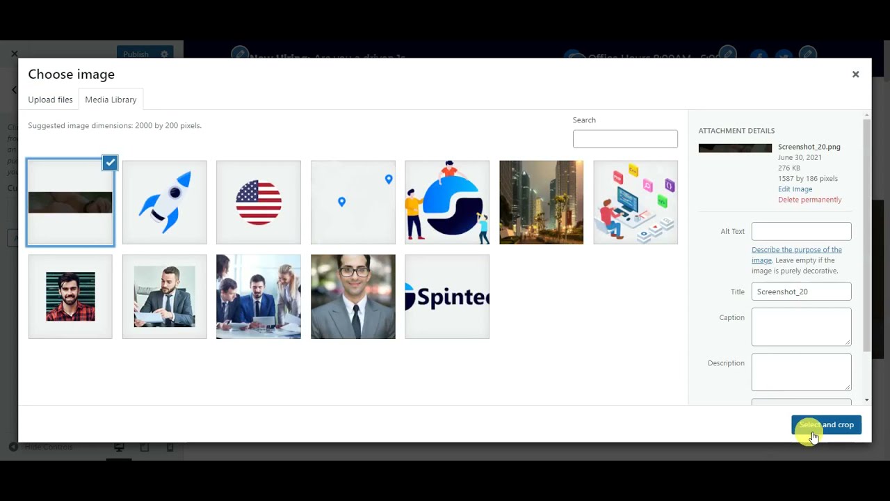 40) How to Setup Header Image in Spintech Pro Theme - YouTube