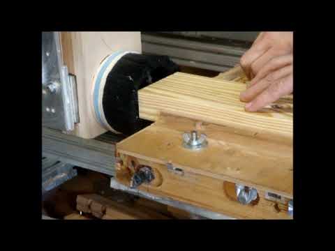 Tenon cutting with CNC router - YouTube