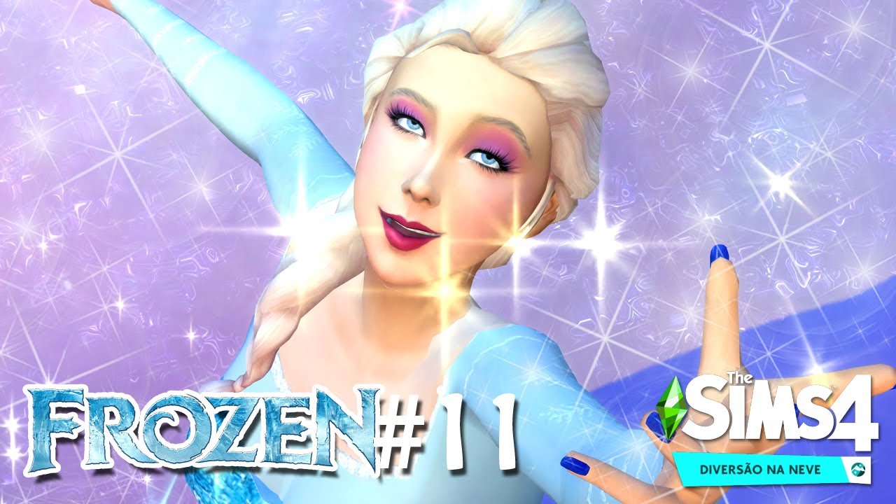 LET IT GO, LET IT GO - Desafio da Frozen #11 - The Sims 4 - YouTube