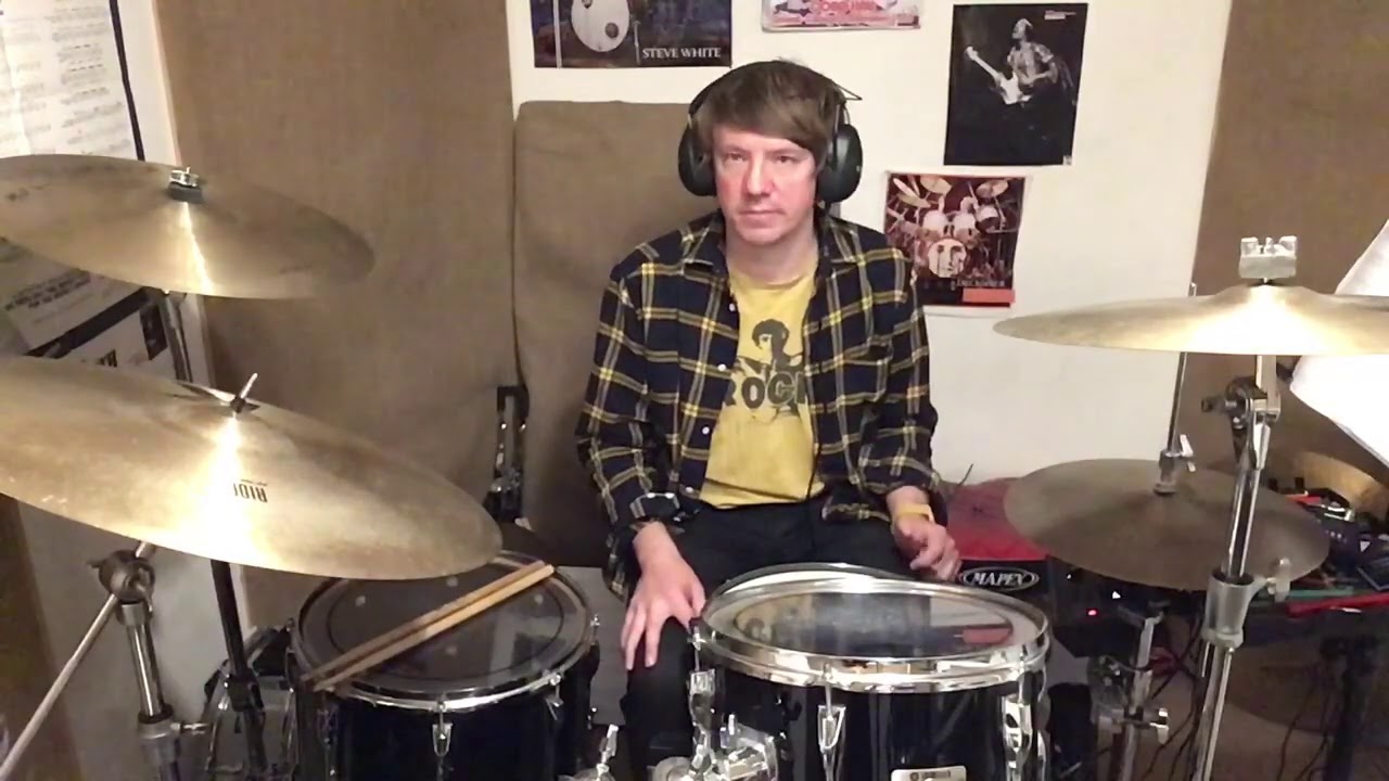 John bonham fast triplet bass drum in compound time - YouTube