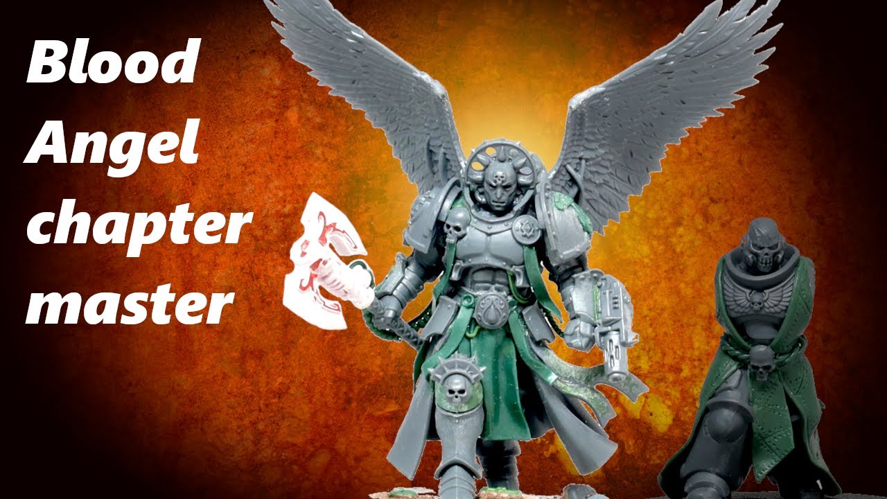 A Blood Angel from the Age of Sigmar? How to convert AoS models for 40k ...