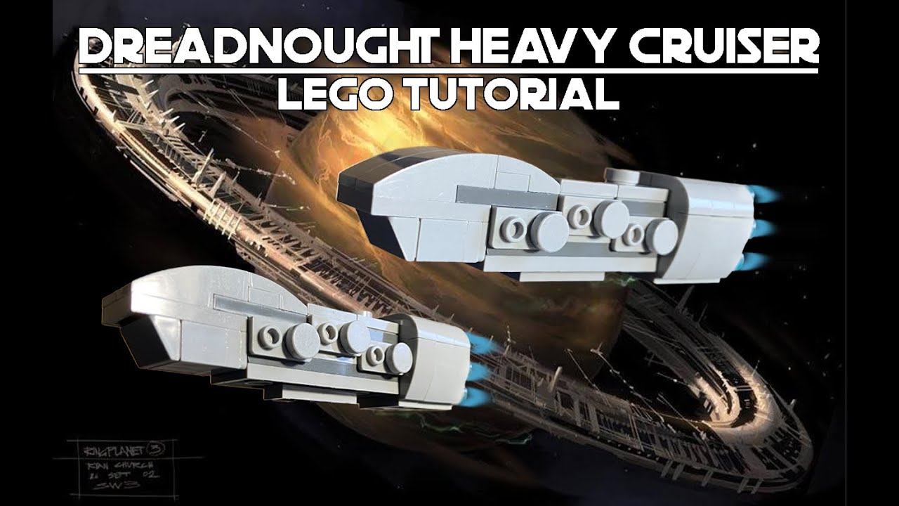 TUTORIAL | Lego Dreadnought-Class Heavy Cruiser | Lego Star Wars ...