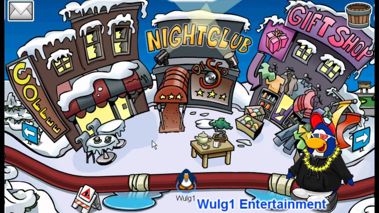Club Penguin Water Scavenger Hunt - YouTube