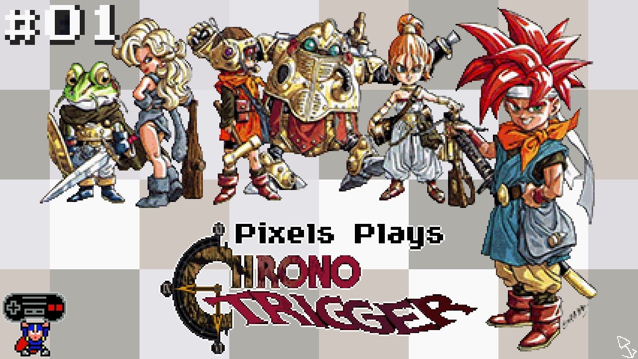 Pixels Plays Chrono Trigger (SNES) - Part 1: Hipster Millenials - YouTube