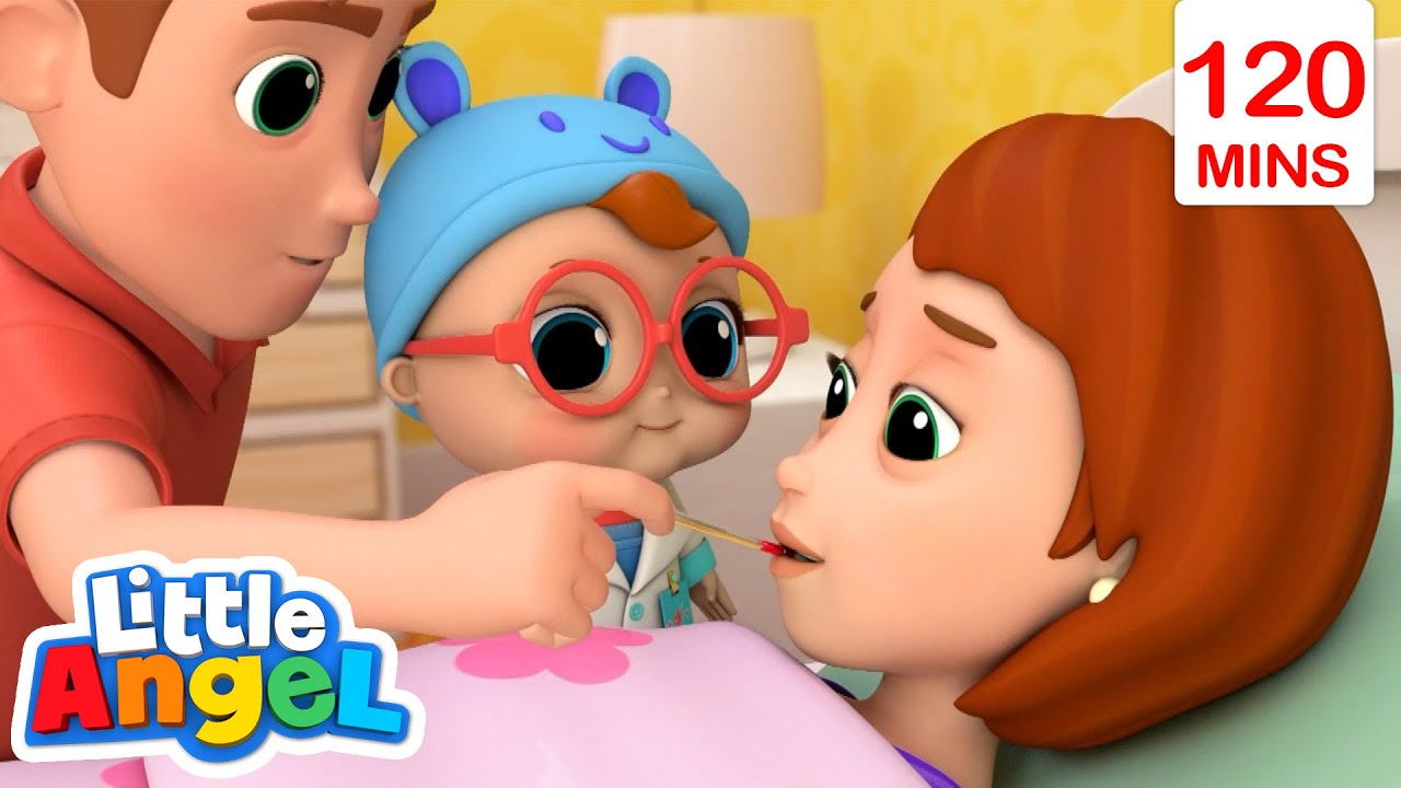 Mommy Got Sick | Sick Song | Little Angel Kids Songs | Emotions and ...