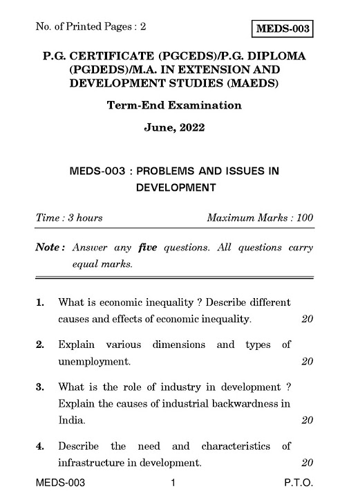 meds - 003 June 2022 Question Paper - YouTube