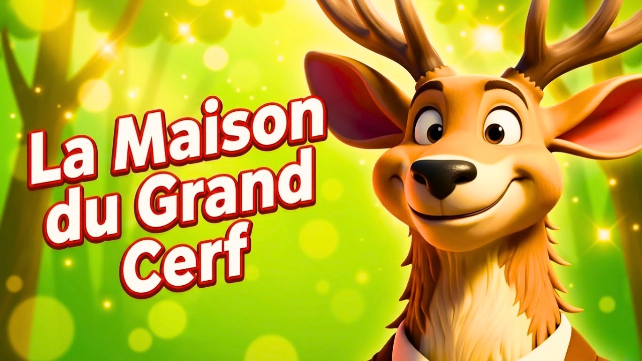 Dans sa maison un grand cerf 🦌🏡Chanson Enfant Originale Choupioty ...