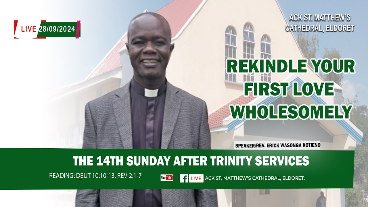 REKINDLE YOUR FIRST LOVE WHOLESOMELY/ Rev. Erick Wasonga Kotieno - YouTube
