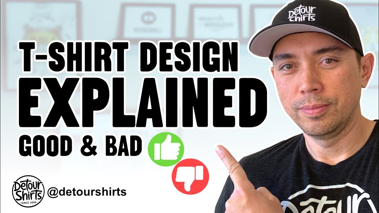 What Makes a Good T-Shirt Design? 7 Rules to Follow! - YouTube