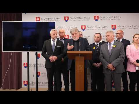 Tlačová konferencia strany SMER - SSD na tému: Čo natárala opozícia