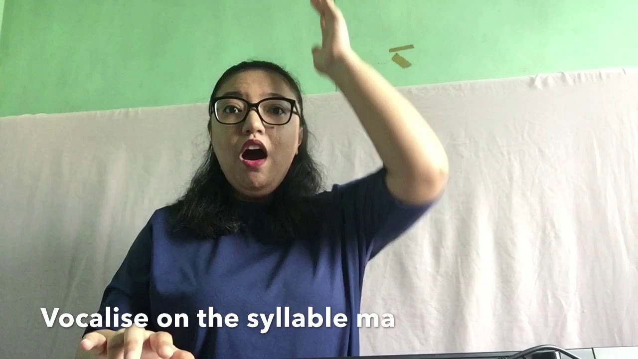 Vocalise on syllable ma - YouTube