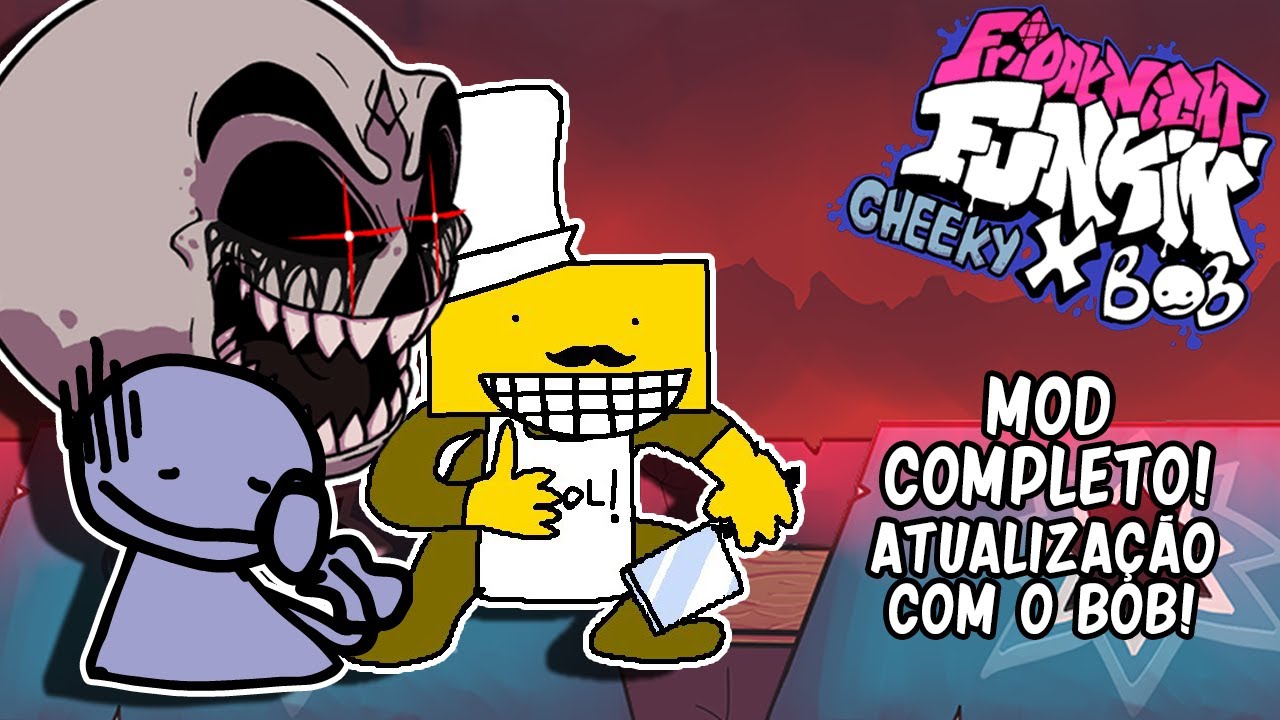 ELE SABE A MINHA FRAQUEZA! - Friday Night Funkin Cheeky + Bob V3 - YouTube