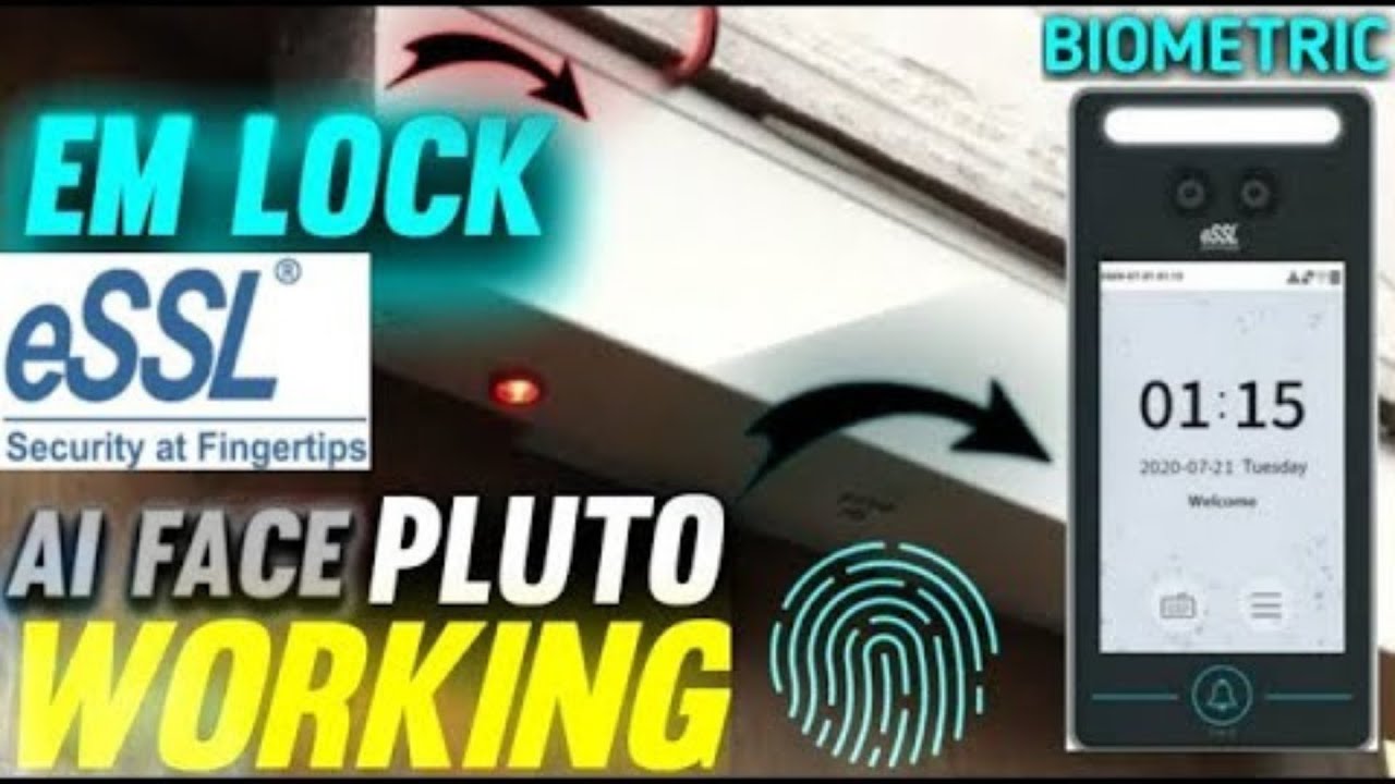 Fastest Facial Recognition Device Essl Ai-face Pluto | Access Control ...