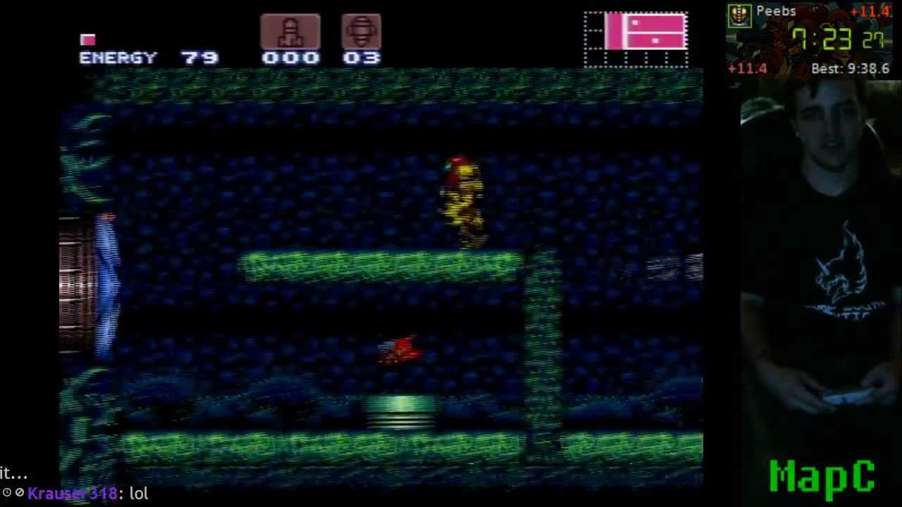 Super Metroid - 100% Map Completion in 1:38:05 (1:07 game time) - YouTube