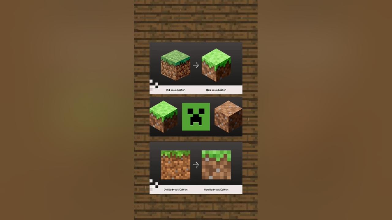 perbedaan Minecraft Java dan bedrock #minecraft #minecraftshorts # ...